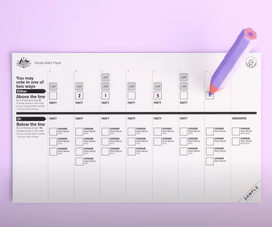 AEC votes for videos to show voters how to vote | PS News