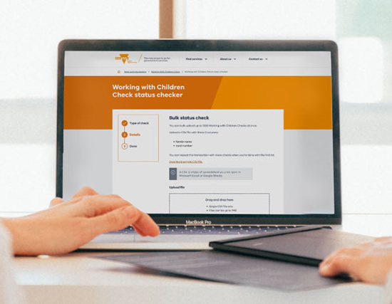Working with children checks now faster | PS News
