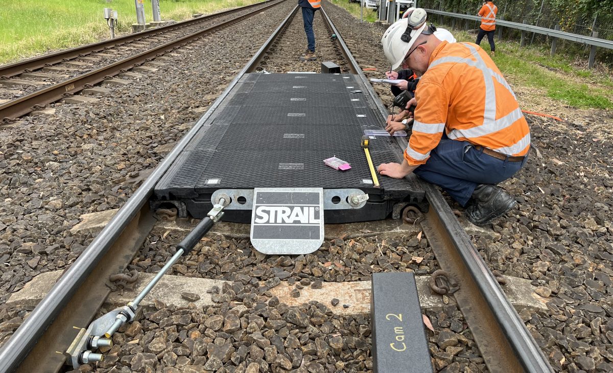 Bellambi rolls out the rubber panels to make rail level crossing safer ...