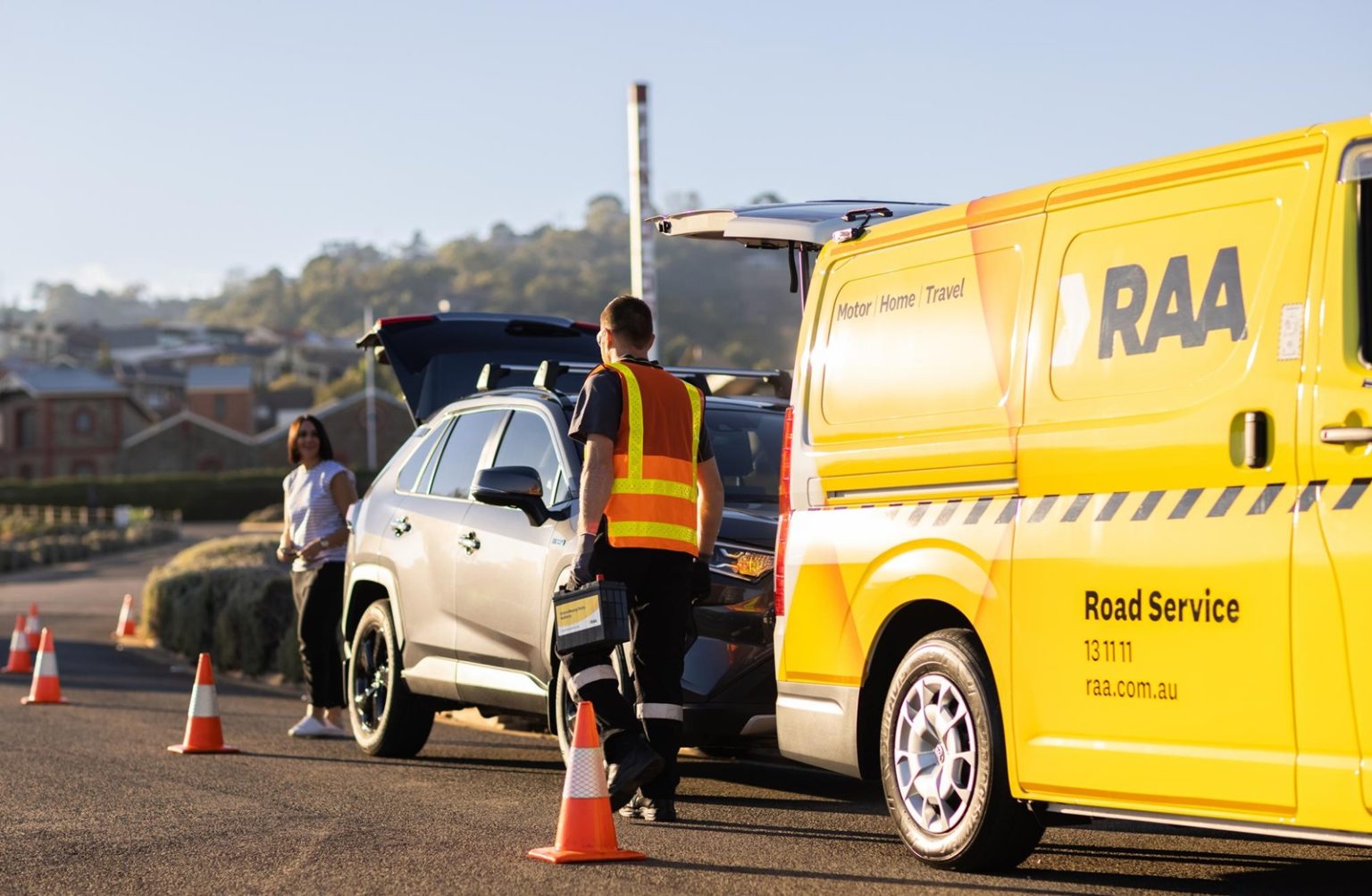25 km/h limit now applies around RAA roadside assistance vehicles in ...