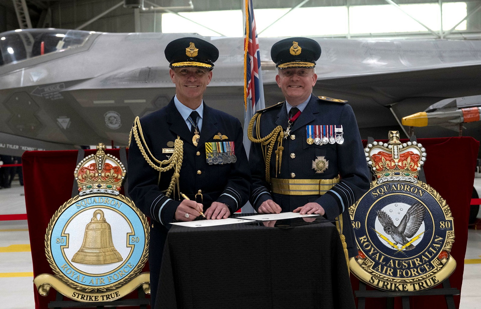 RAF and RAAF reform historic squadrons for US-based data reprogramming ...