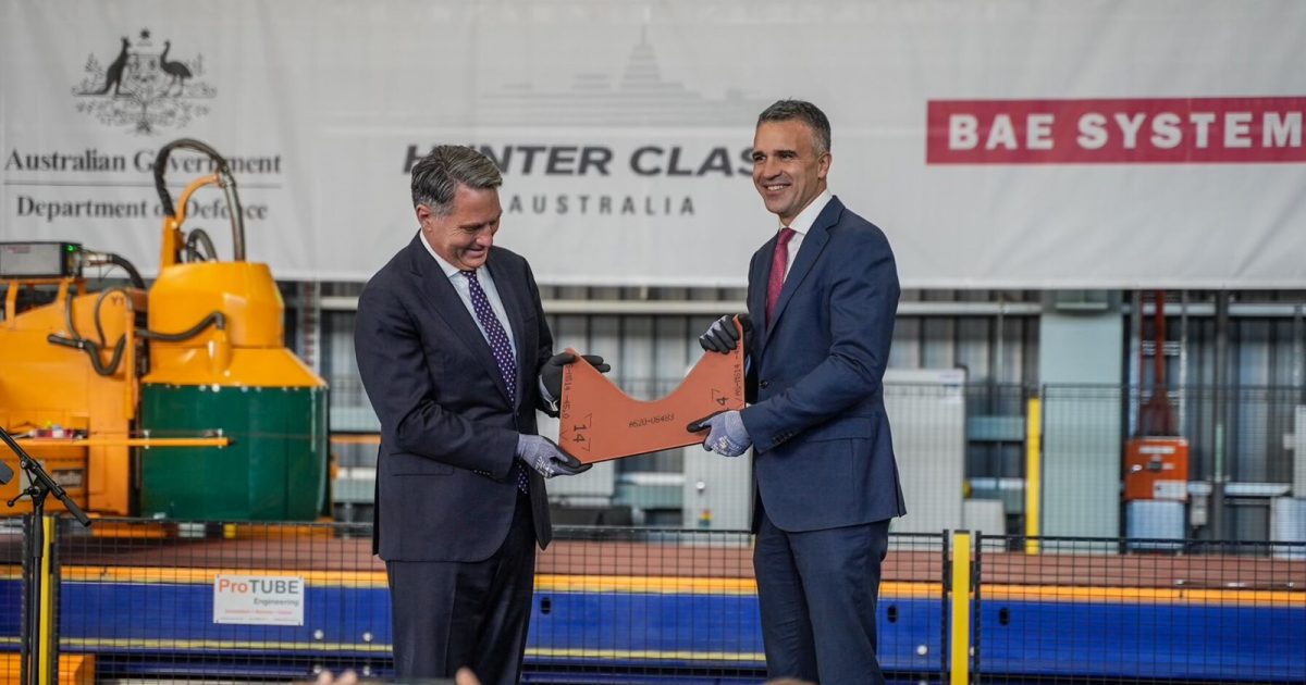 Contract signed and work begins in Adelaide on first of navy's Hunter ...