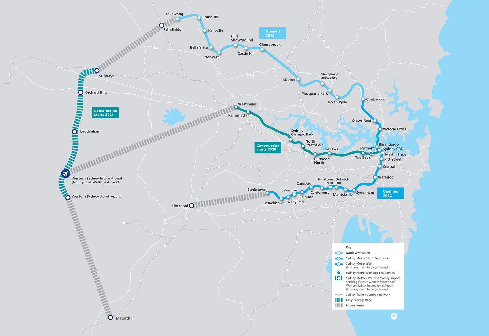 New Sydney City Metro line on track for 4 August opening | PS News