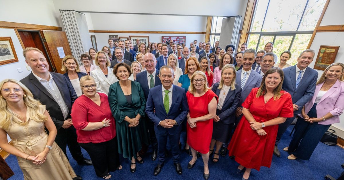 Re-elected WA Premier Roger Cook names new-look Cabinet | PS News