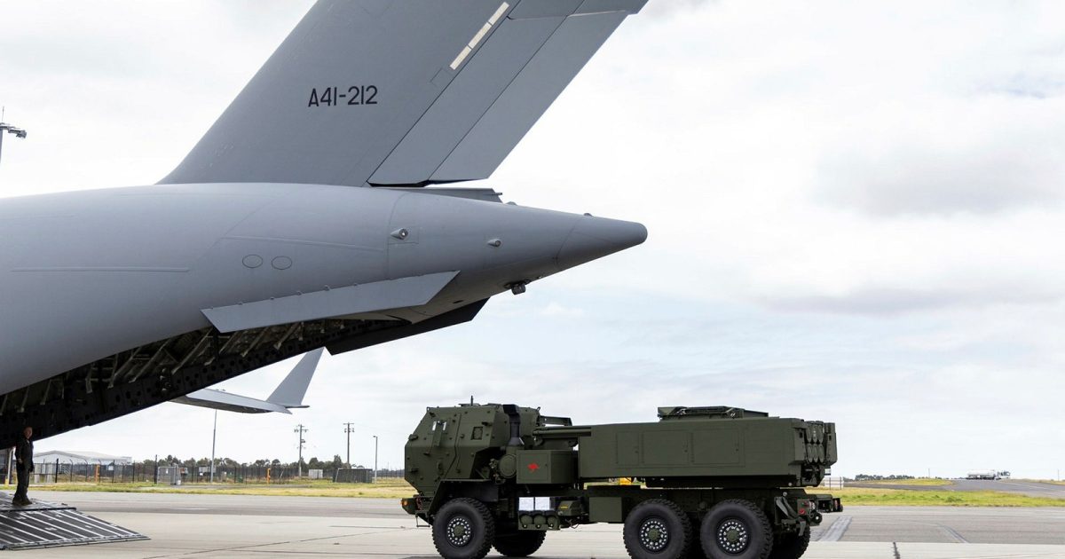 First army HIMARS long-range artillery units arrive in Australia | PS News