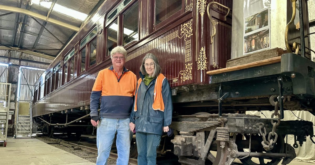 Why Bob has spent a quarter of his life restoring this old train ...